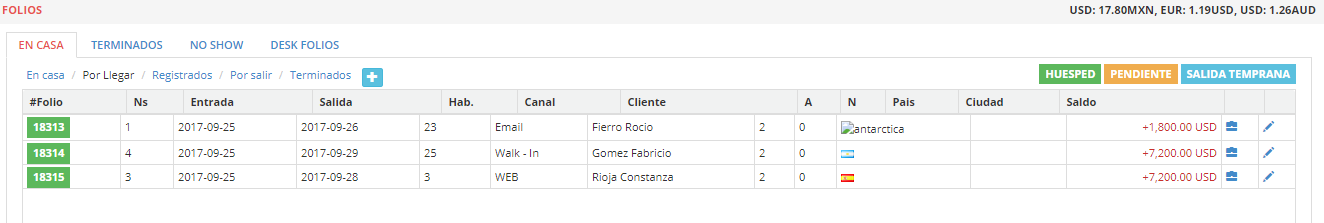 ¿Cómo hacer un check in? – Zavia Erp