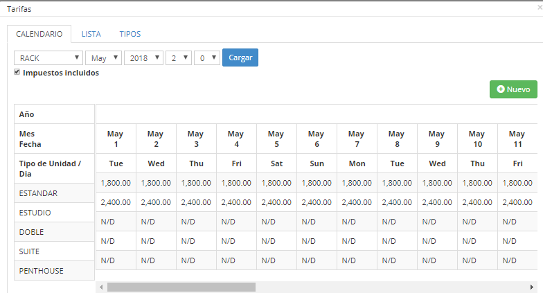¿Cómo subir tarifas? – Zavia Erp